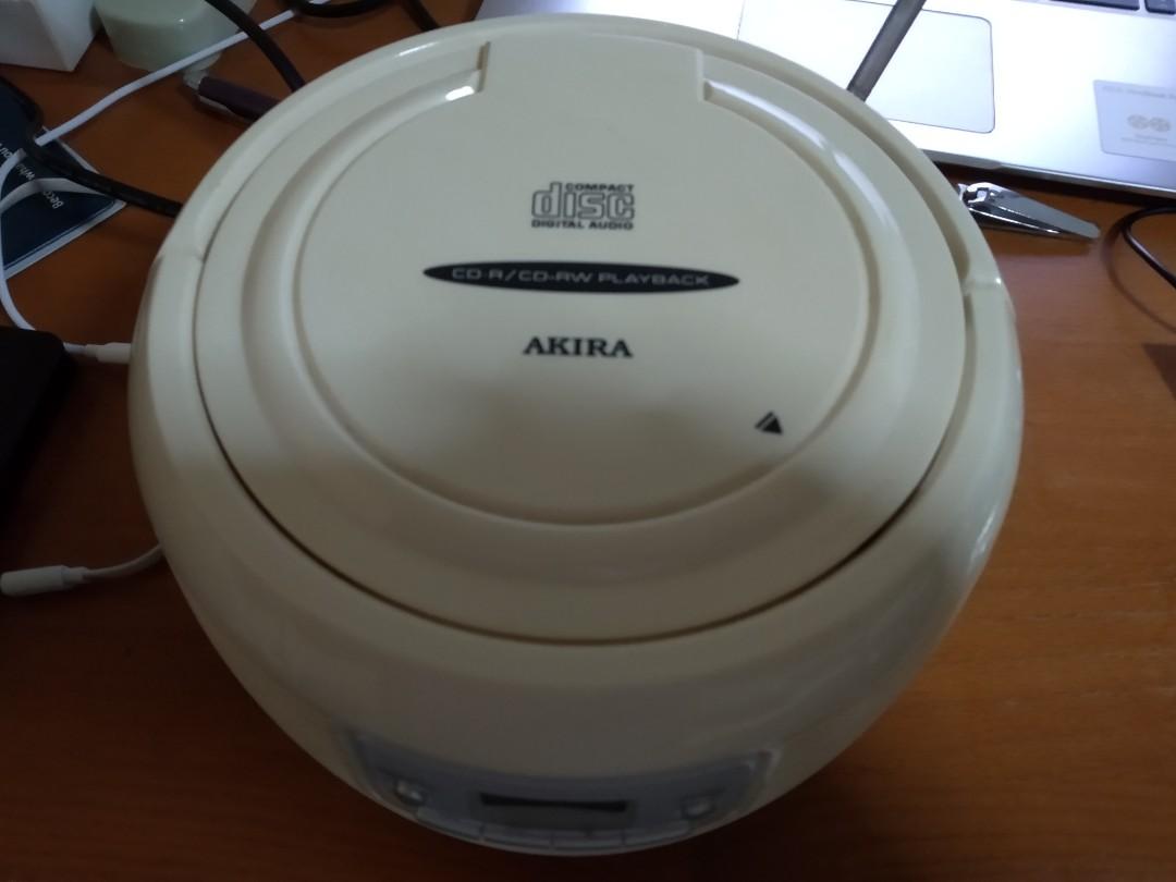 Akira portable cd/radio player, Audio, Portable Music Players on Carousell