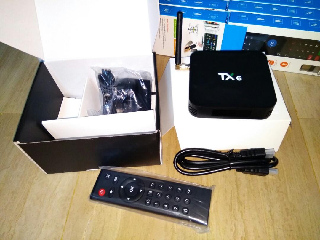 Android TV Box Tanix TX6, TV & Home Appliances, TV & Entertainment, TV ...