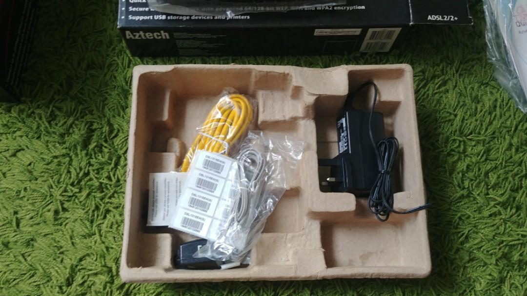 Aztech Integrated Wireless-G Modem, Computers & Tech, Parts ...