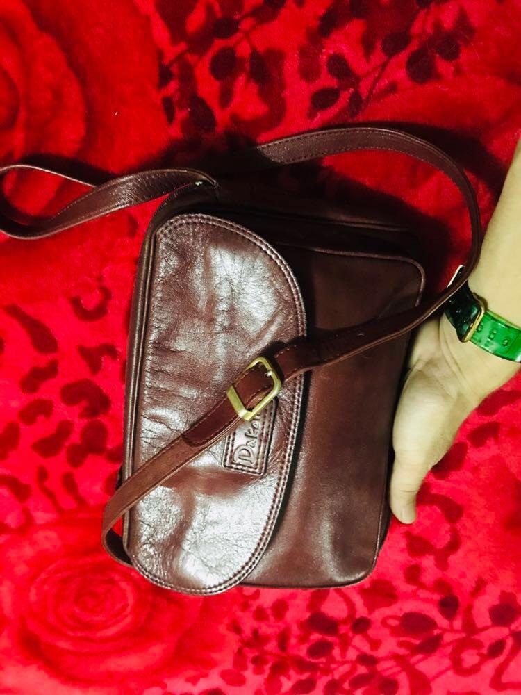 Beg Kulit, Men's Fashion, Bags, Sling Bags on Carousell