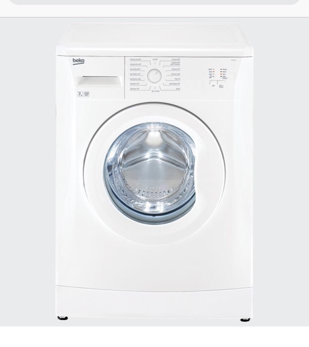 BEKO EV7103 7kg Front Load Washing Machine (Used), TV & Home Appliances ...