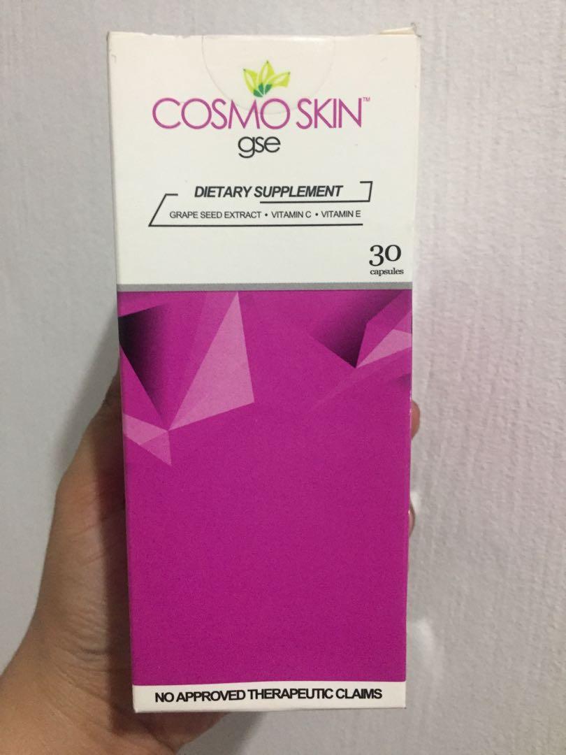 Cosmo Skin Grapeseed Extract Capsule 30capsules, Health & Nutrition ...