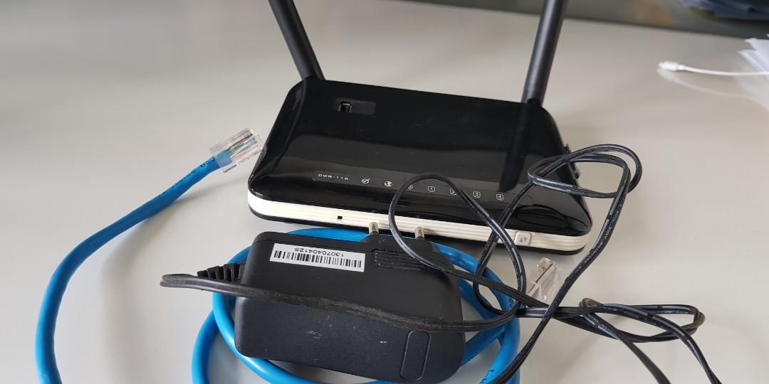 D Link Router, Computers & Tech, Parts & Accessories, Networking on ...