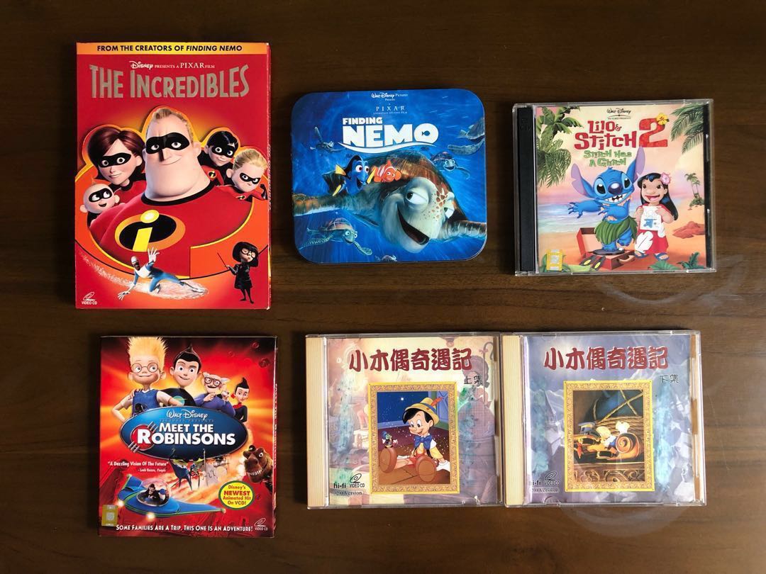 Disney Collection Movie DVDs VCDs, Hobbies & Toys, Music & Media, CDs & DVDs on Carousell