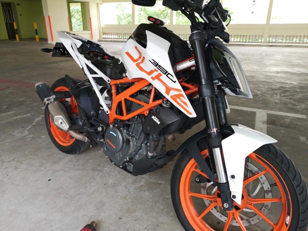 Duke 390 full wrap, Motorcycles, Motorcycle Accessories on Carousell