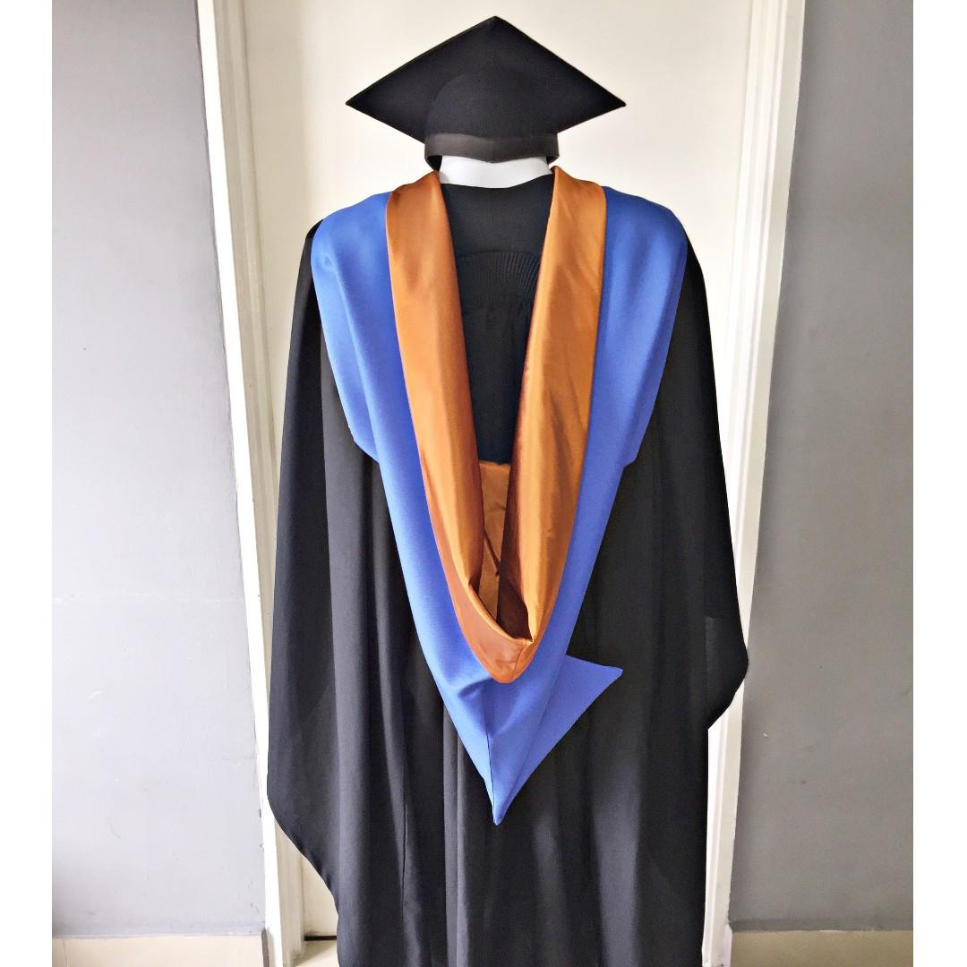 Graduation Gown (Rental), Luxury, Apparel on Carousell