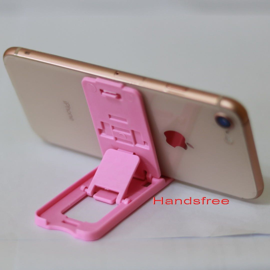 Hand Phone Holder 4 Angles Mobile/ Handphone Stand (Pink), Mobile ...