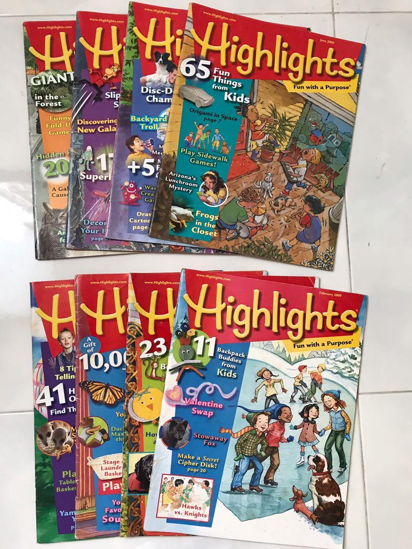 Highlights Magazine, Hobbies & Toys, Books & Magazines, Magazines on ...