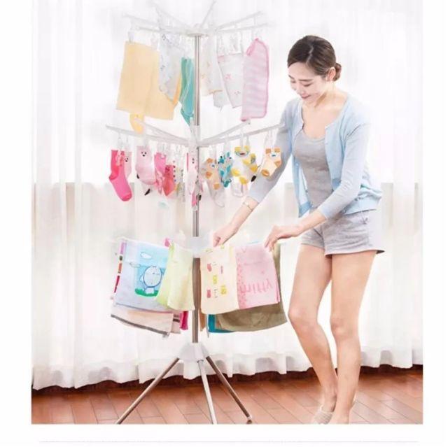 [hot deal] Baby Clothes Drying Rack 3 Tier Clothes Hanging & drying ...