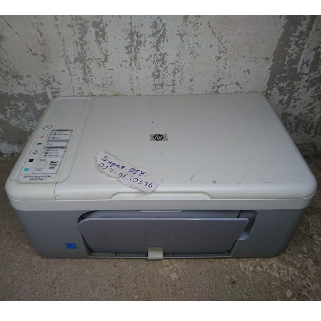 HP deskjet f2280 multifunction laser printer copy print scan all in one ...