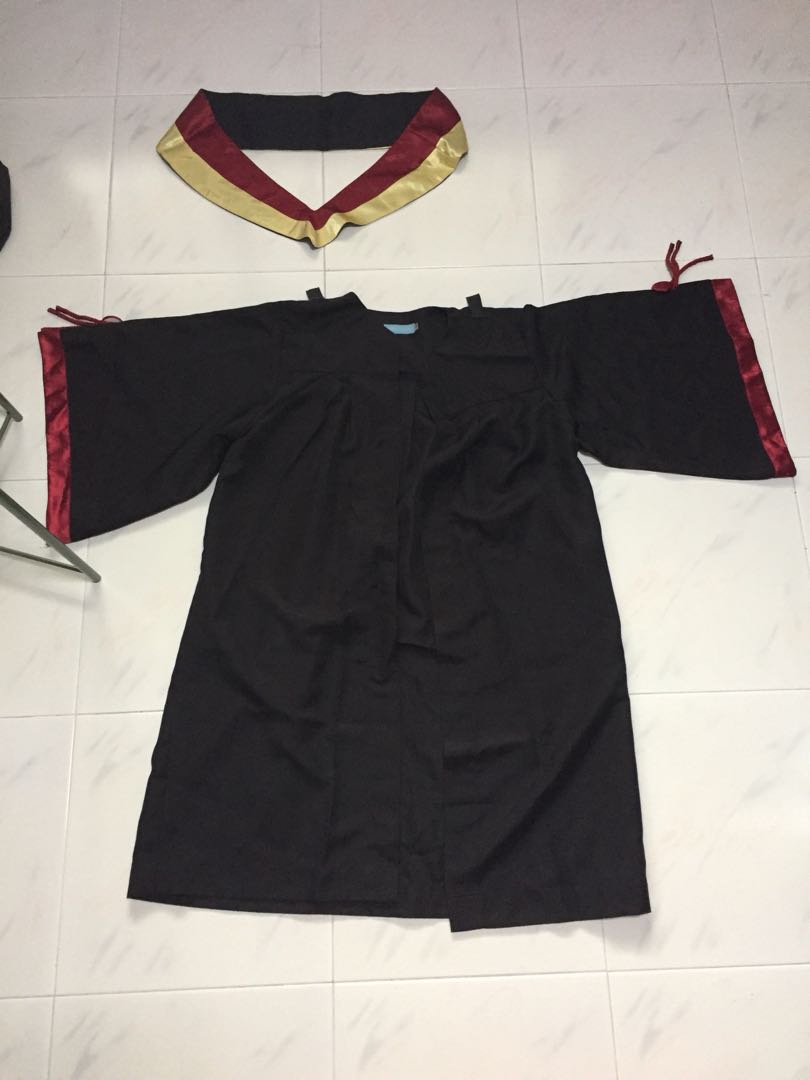 ITE Graduation Gown, Men's Fashion, Tops & Sets, Formal Shirts on Carousell