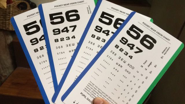 Jaeger Chart (Near Vision chart), Everything Else, Others on Carousell