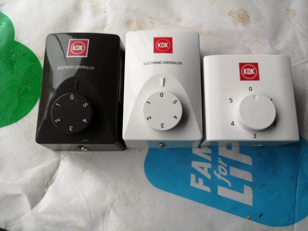 KDK ceiling fan regulator/controller, Furniture & Home Living, Lighting ...