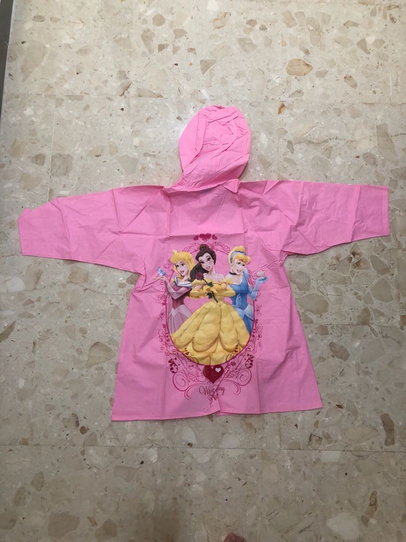 Kids Raincoat Disney Princess, Babies & Kids, Babies & Kids Fashion on ...