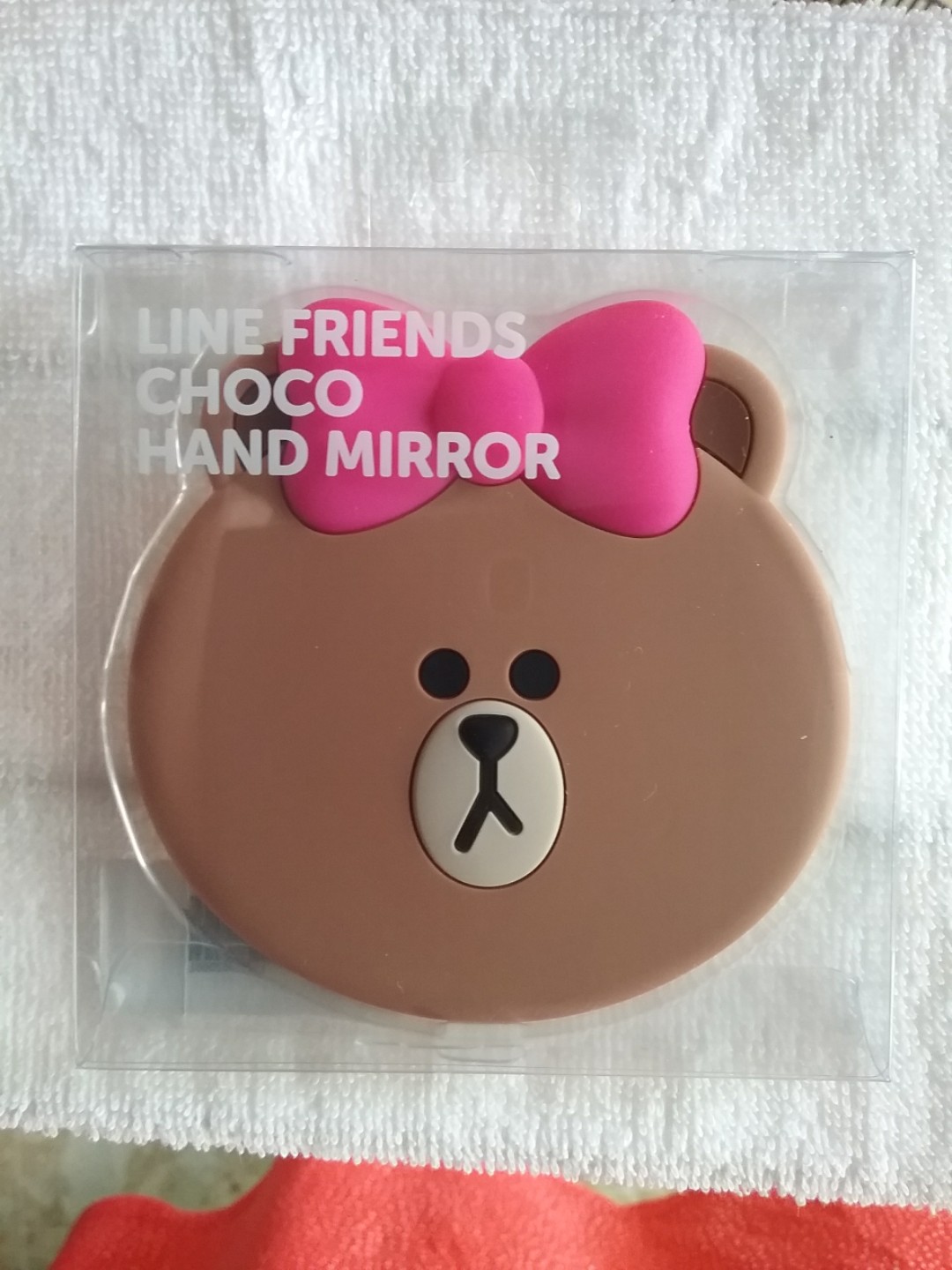 Line friends choco hand mirror, Women's Fashion, Watches & Accessories ...