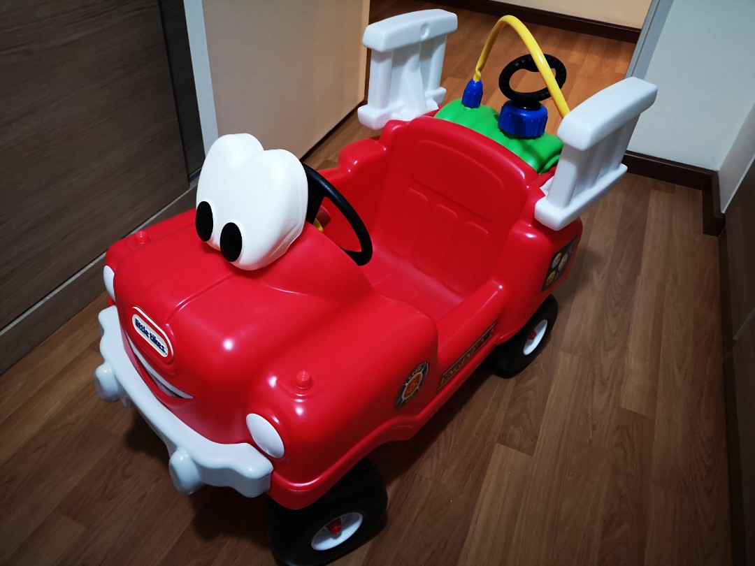 Little Tikes Fire Engine, Hobbies & Toys, Toys & Games on Carousell