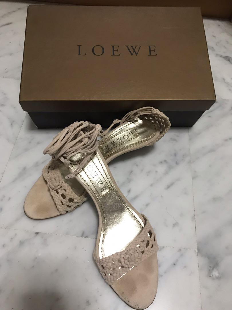 Loewe high heel shoe, Luxury, Sneakers & Footwear on Carousell