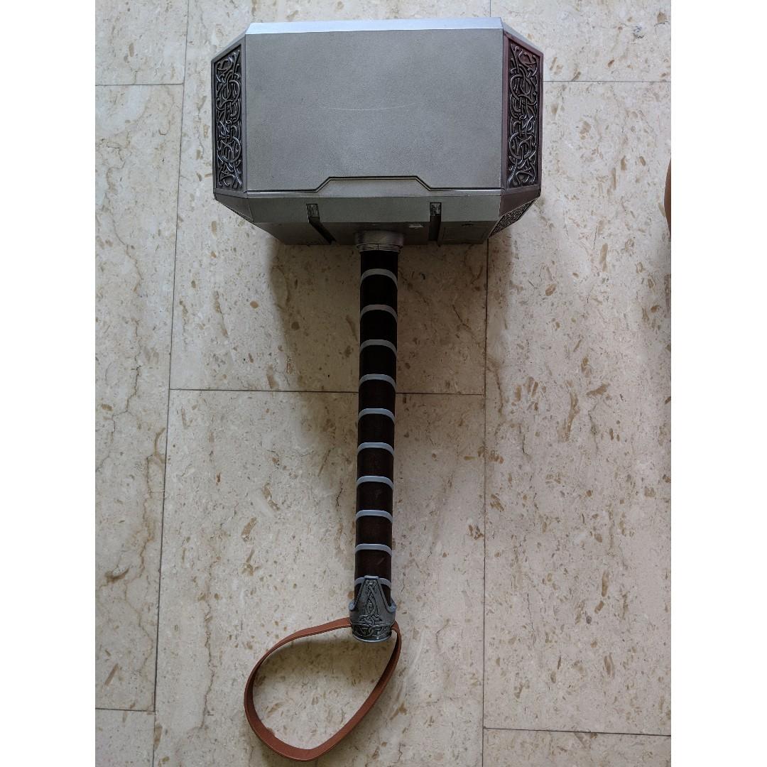 Marvel Legends Mjolnir (replica of Thor's Hammer), Hobbies & Toys, Toys ...