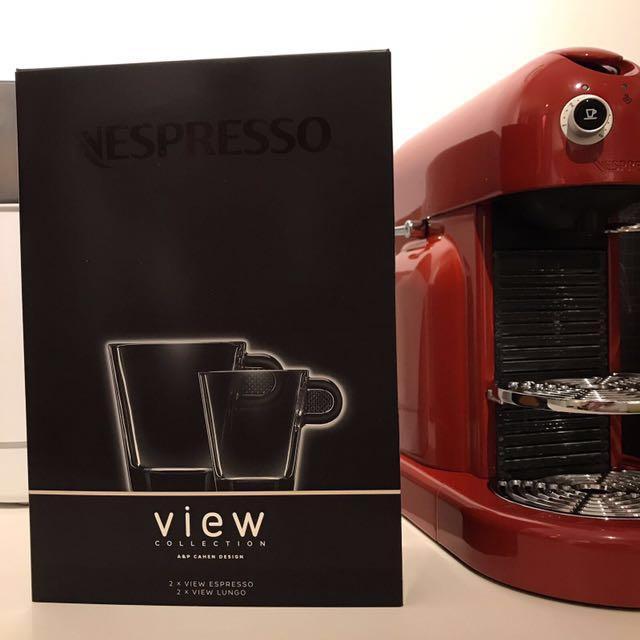 Nespresso View Collection 4 Cups And 4 Saucers Tv And Home Appliances
