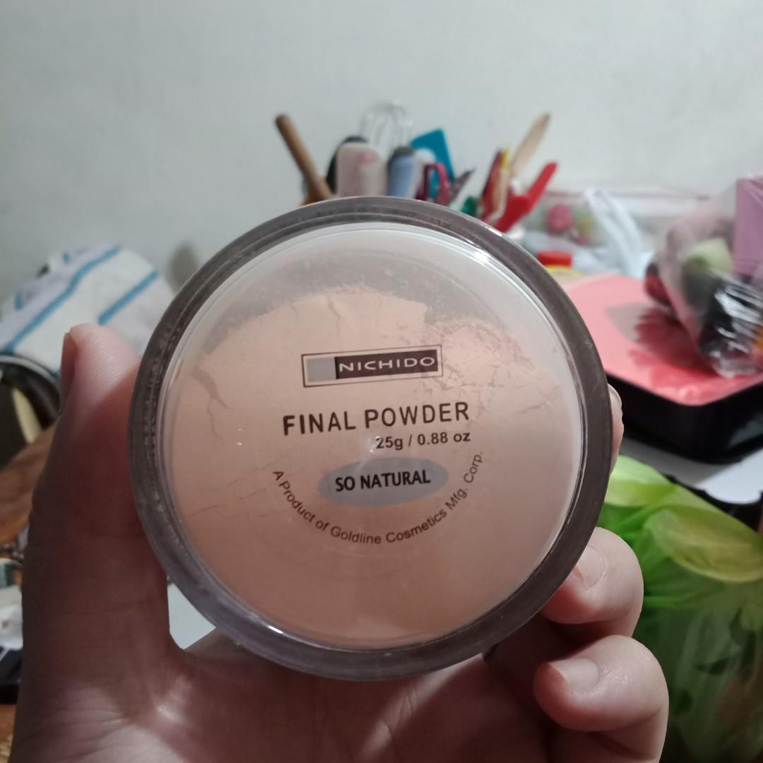 Nichido Final Powder - So Natural, Beauty & Personal Care, Face, Face ...
