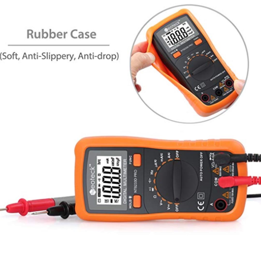 P14 Neoteck Auto Ranging Digital Multimeter AC/DC Voltage Current ...