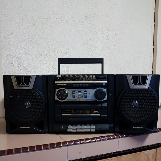 Panasonic Cassette Radio Player RX CS730 (Black), Audio, Portable Music ...