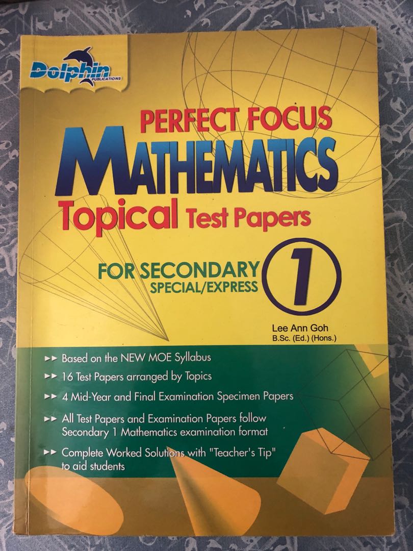 Perfect Focus Maths Sec 1, Hobbies & Toys, Books & Magazines ...