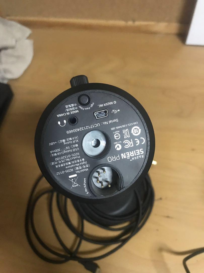 Razer Seiren Pro RZ05, Audio, Headphones & Headsets on Carousell