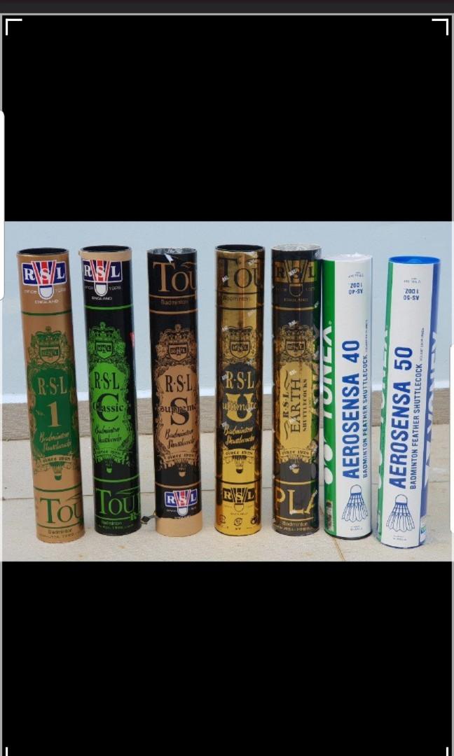 RSL ULTIMATE, RSL SUPREME, RSL CLASSIC SHUTTLES, Sports Equipment ...