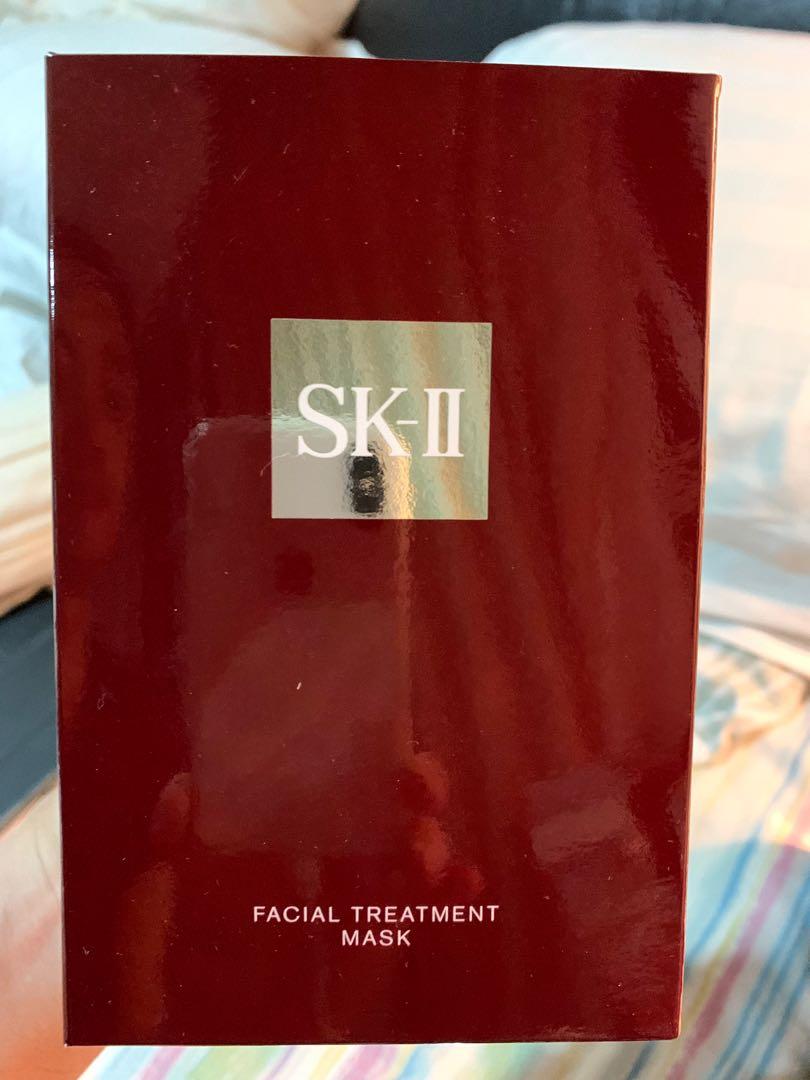 SK2 facial treatment mask 10 Pcs, Beauty & Personal Care, Face, Face ...