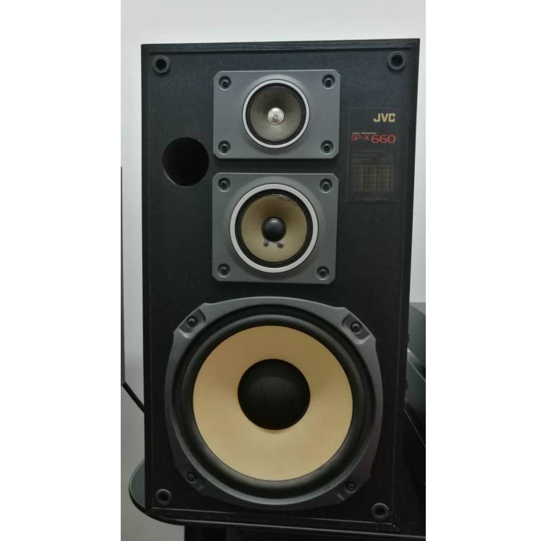 Super JVC SP-x660 3 Ways 10 Inch Driver Speaker System, Audio, Portable ...