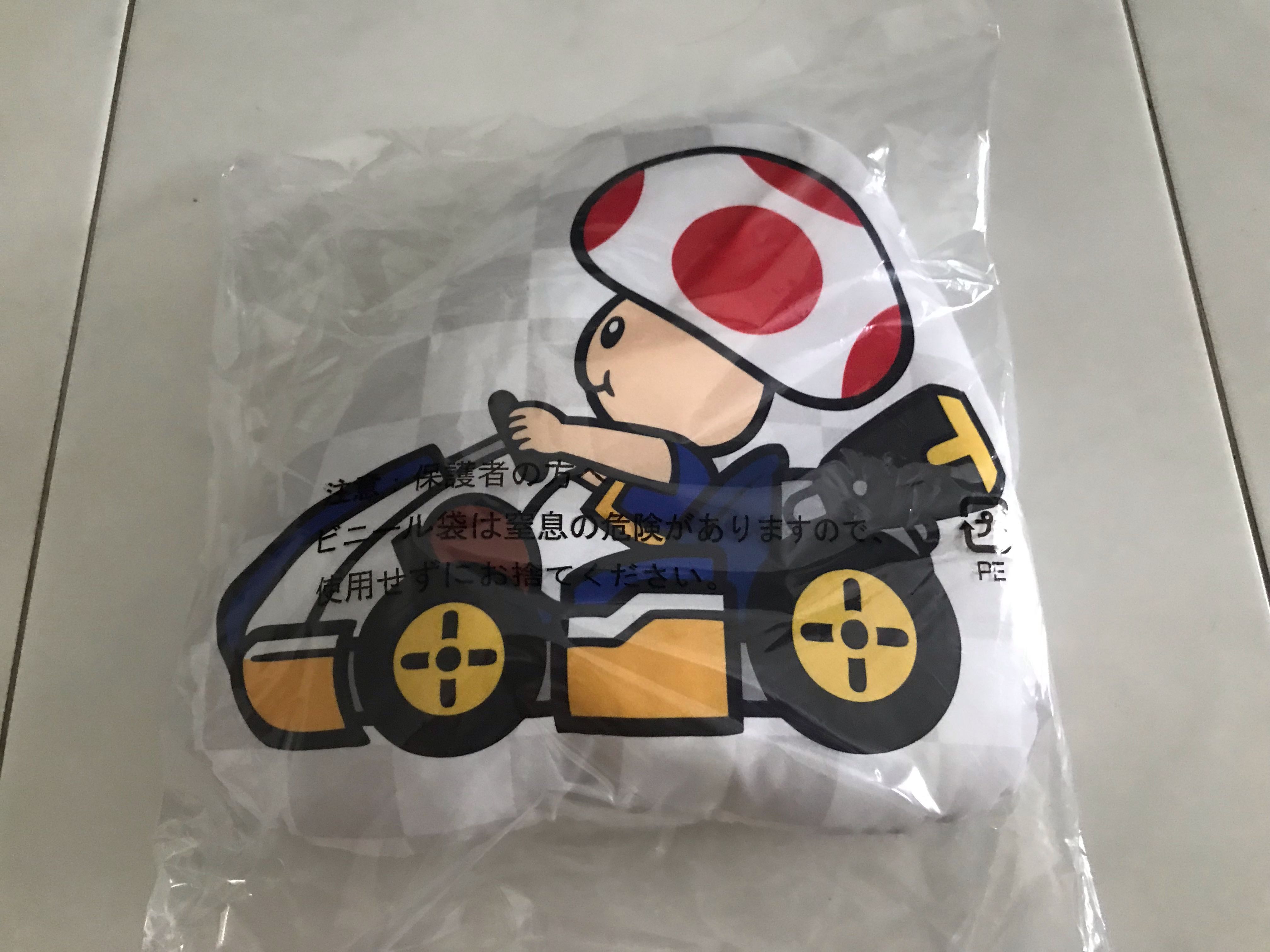 Super Mario Kart Kuji cushion X 3 (1st prize), Hobbies & Toys, Toys ...