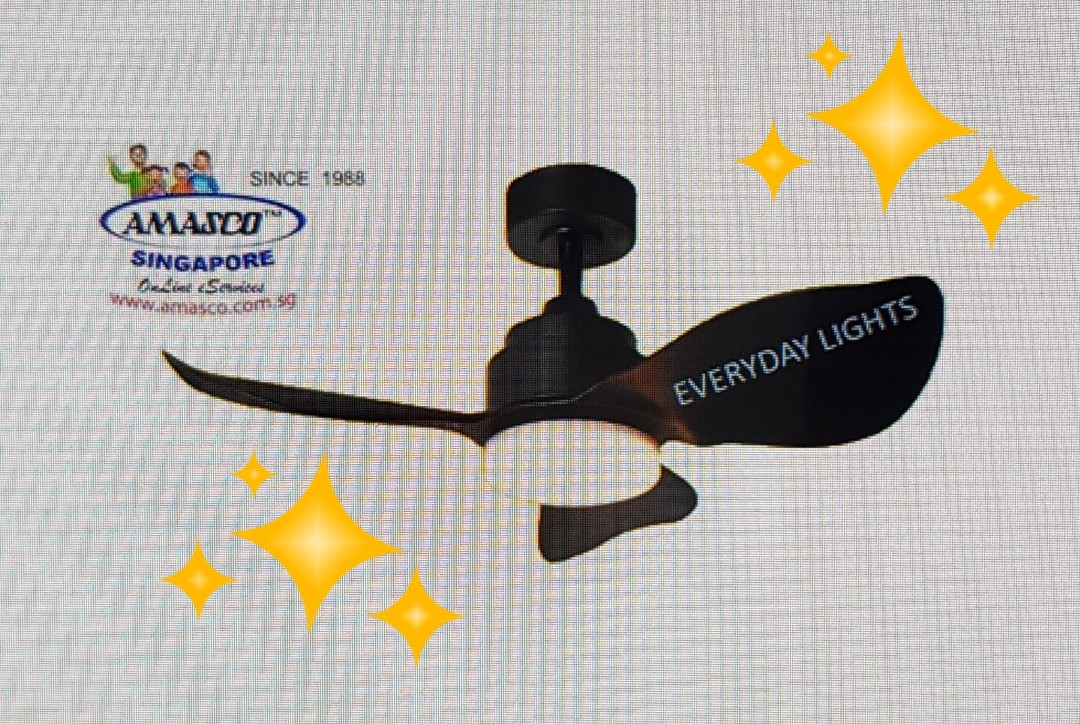 **SUPER OFFER** AMASCO FANTA DC 35" , 46" ,52" CEILING FAN WITH 22W LED ...