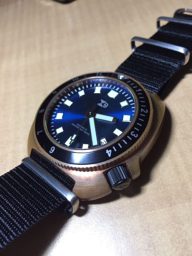 TC-9 Bronze Diver watch, Mobile Phones & Gadgets, Wearables & Smart ...