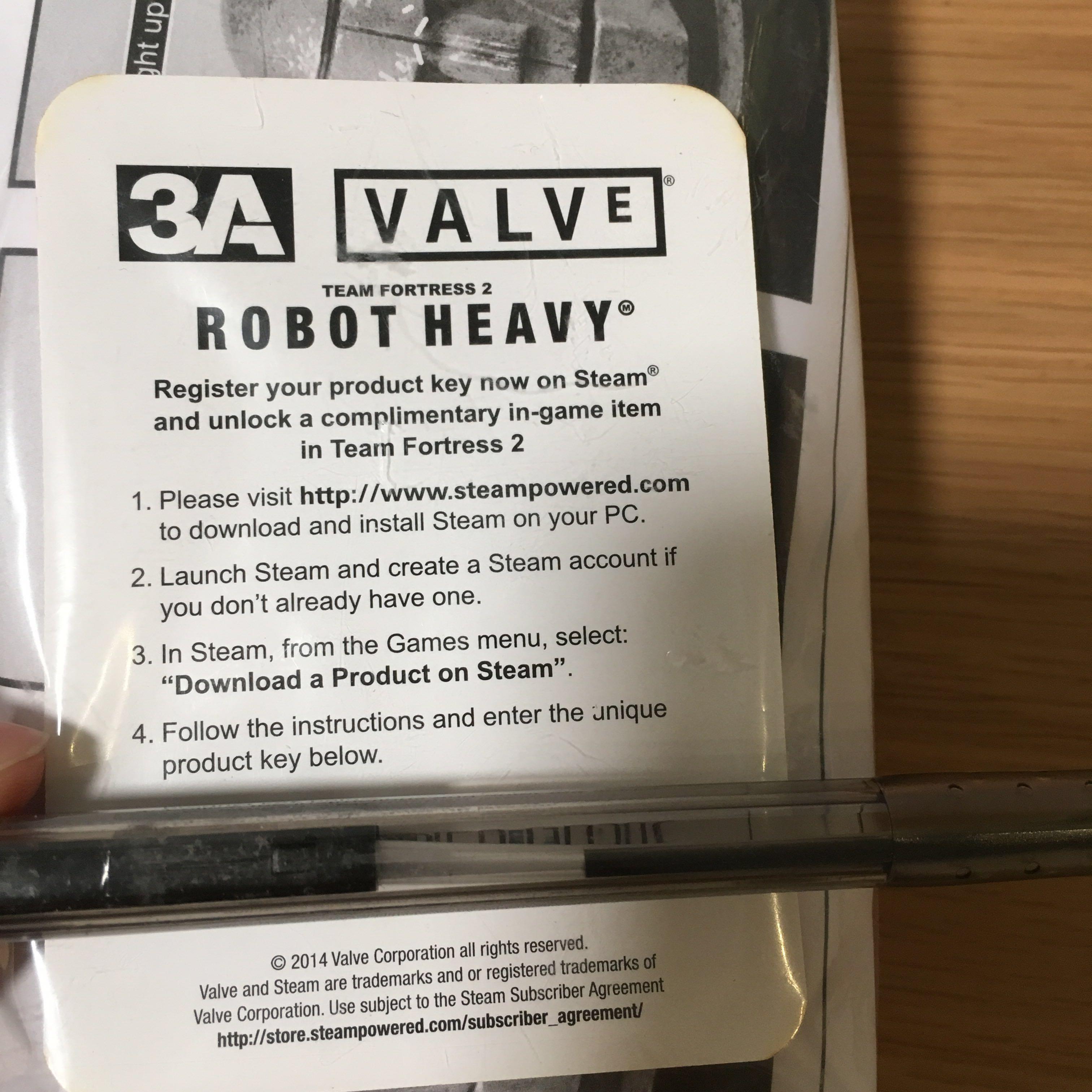 TF2 code Team fortress 2 robot pyro and robot heavy threea threezero ...