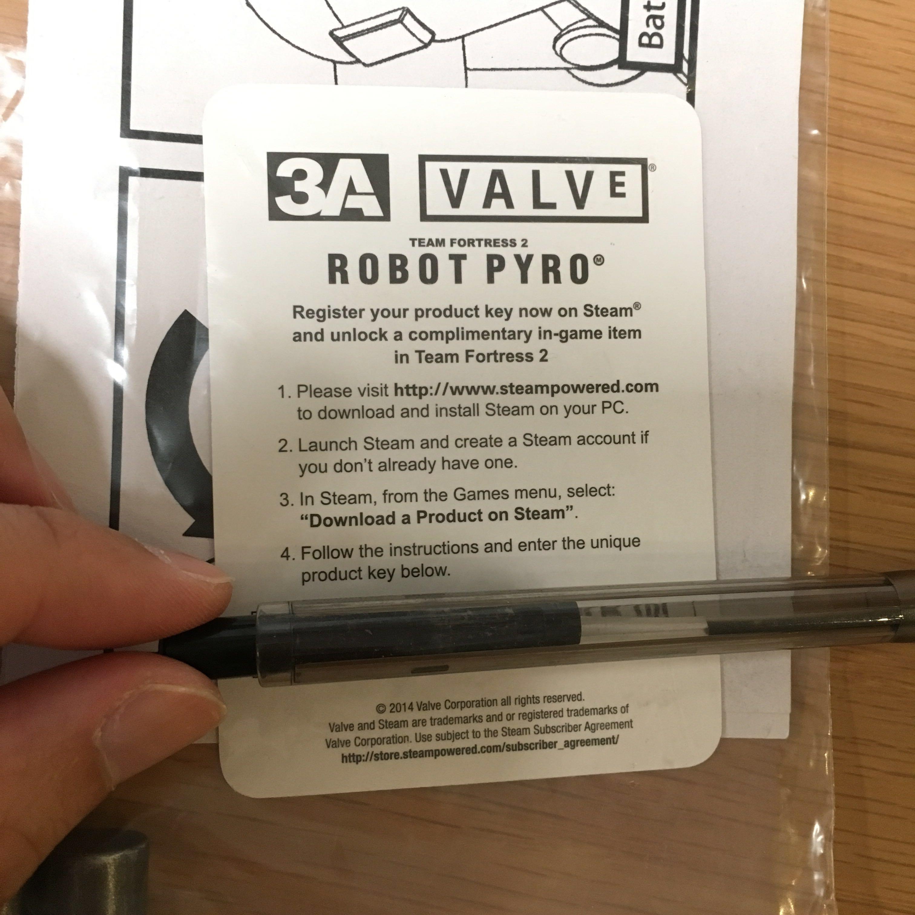 TF2 code Team fortress 2 robot pyro and robot heavy threea threezero ...