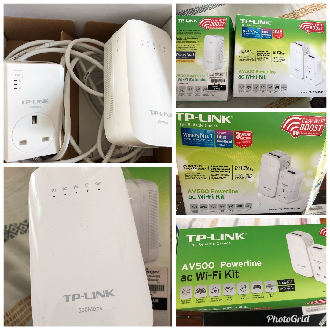 TP link Wi-fi kit for sale with one extension, Mobile Phones & Gadgets ...