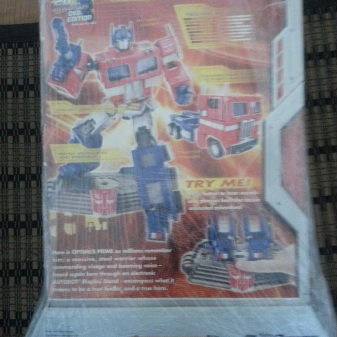 transformers mp 1 hasbro optimus prime dvd version, Hobbies & Toys ...