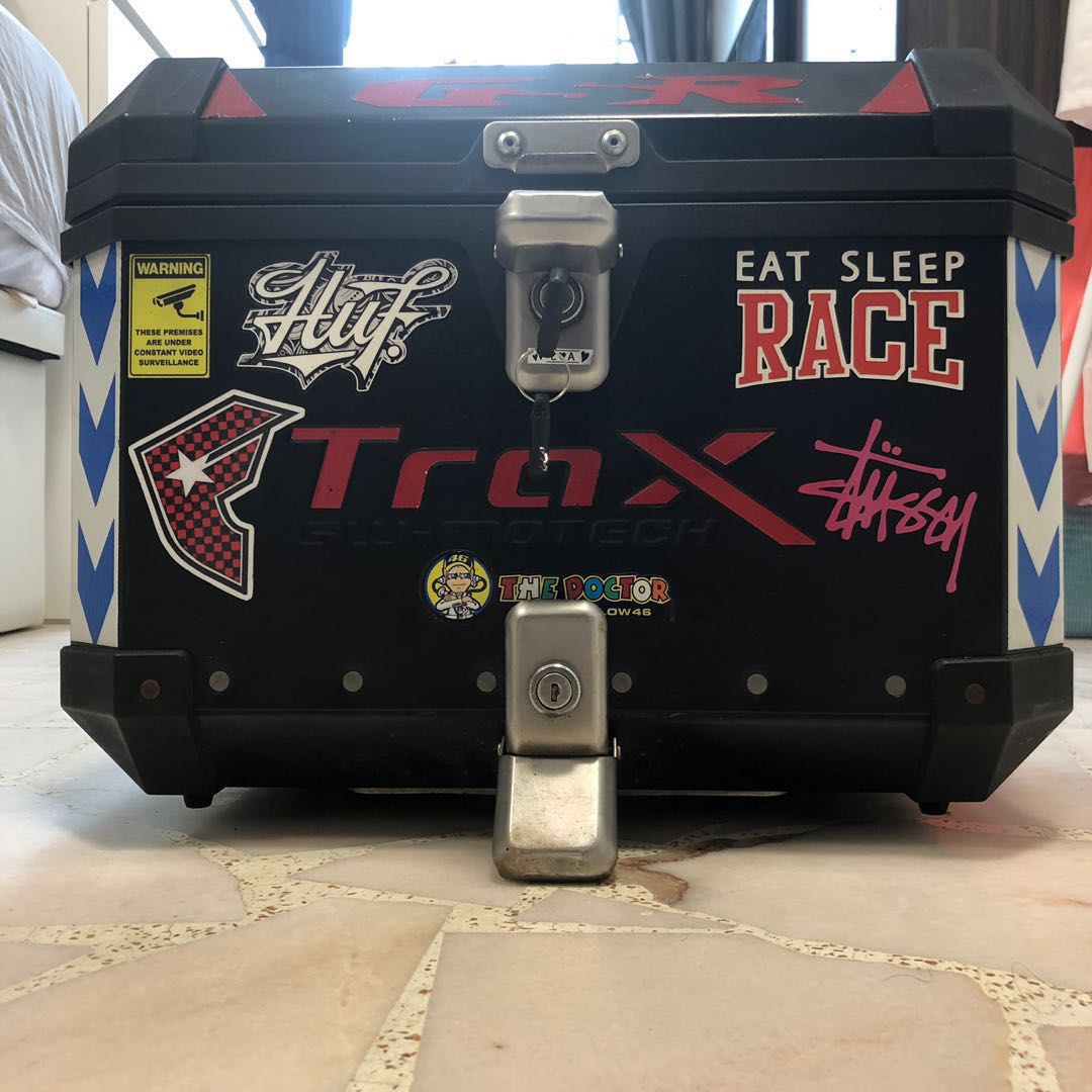 Trax Box 38L, Motorcycles, Motorcycle Accessories on Carousell