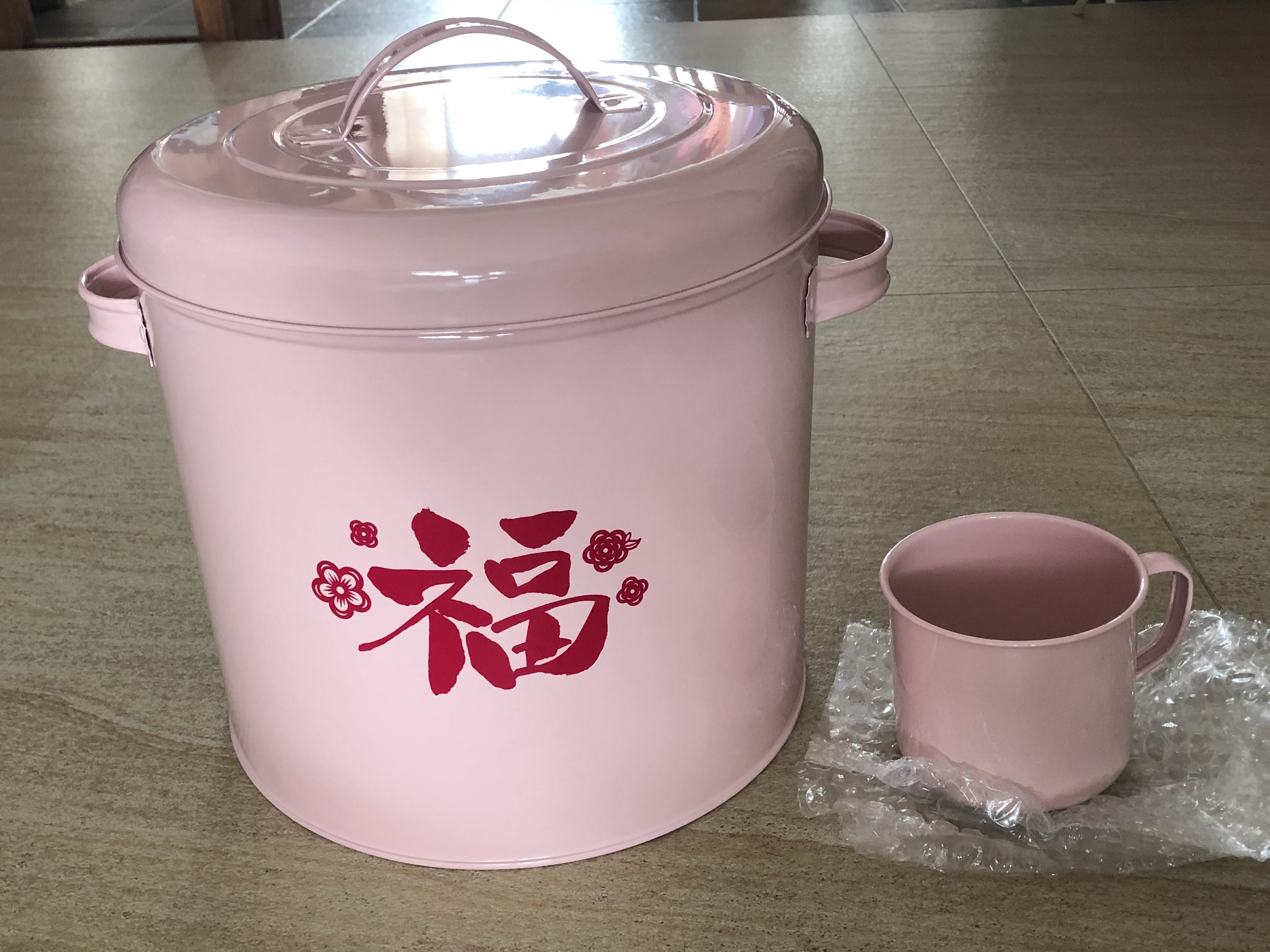 Westmall Steel Rice Container brandnew, Furniture & Home Living ...
