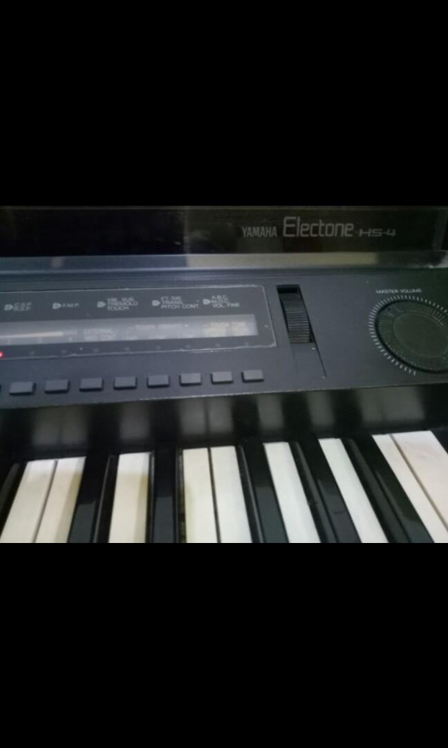 Yamaha Electone Keyboard HS-4, Hobbies & Toys, Music & Media, Musical ...