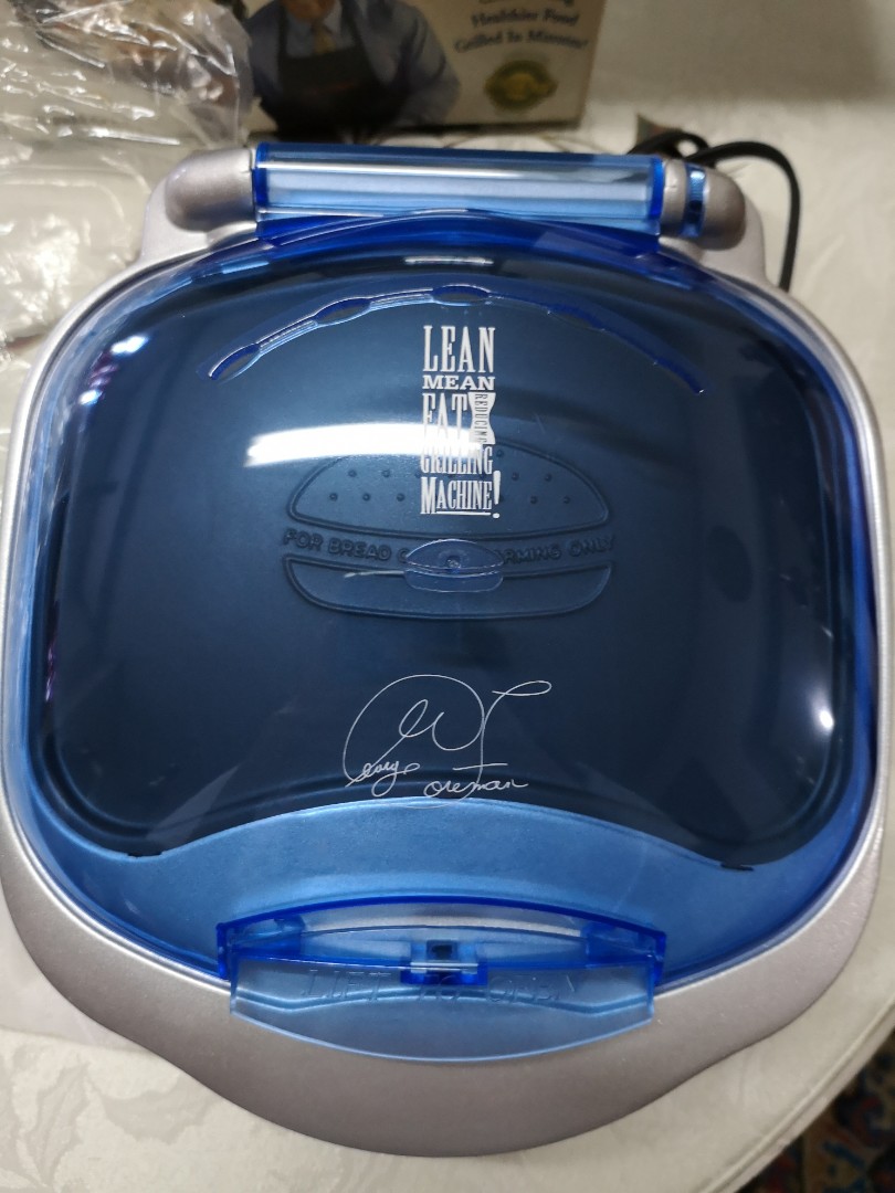 2001 George Foreman Champ Grill with Bun Warmer 110 volts, Furniture ...