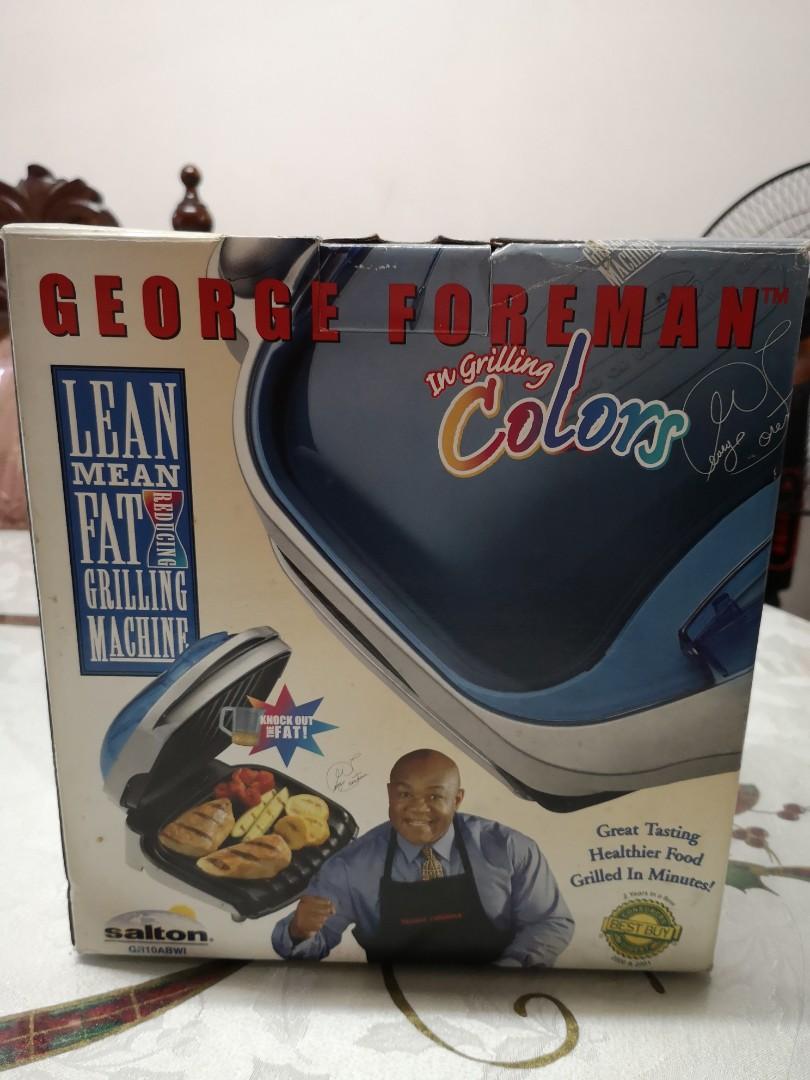 2001 George Foreman Champ Grill with Bun Warmer 110 volts, Furniture ...