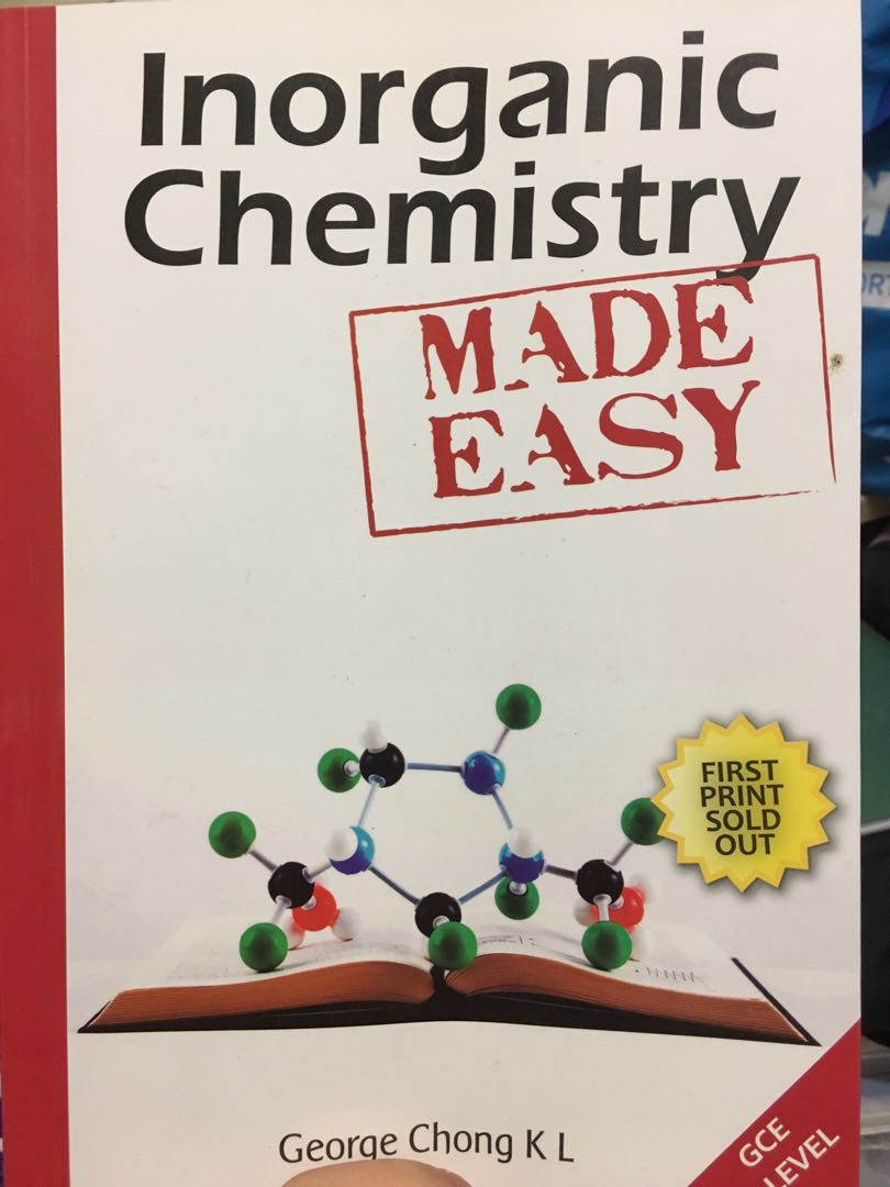A level H2 Inorganic chemistry made easy, Hobbies & Toys, Books ...