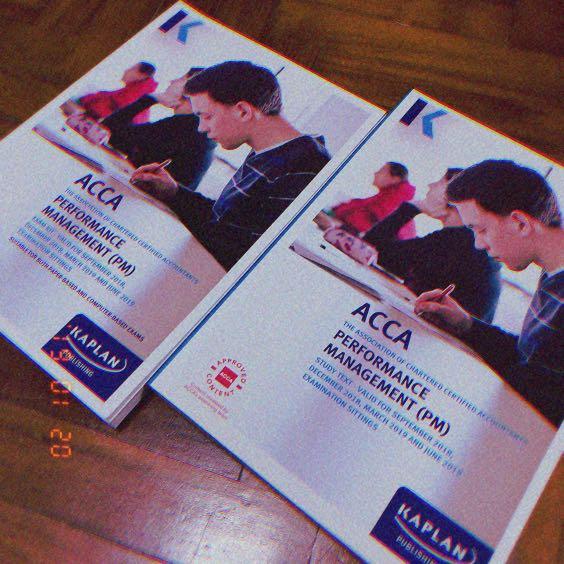 ACCA PM/F5 Study Text and Revision Kit, Hobbies & Toys, Books ...