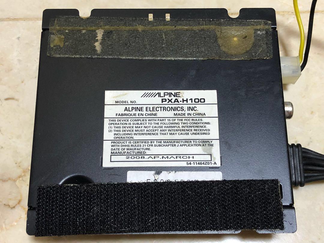 Alpine PXA-H100 Imprint Audio Processor with KTX-H100 Imprint Sound ...