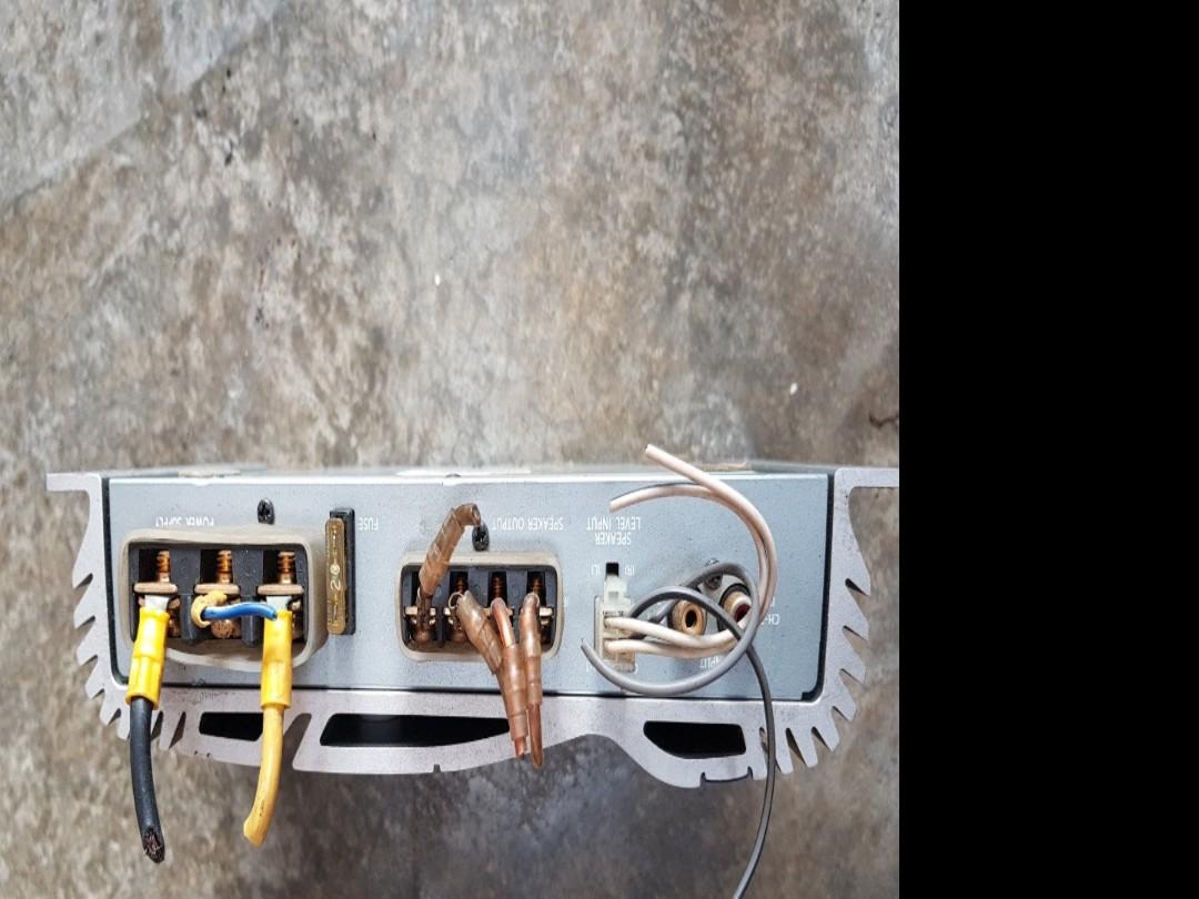 Alpine V12 Car 2 Channel Amplified, Auto Accessories on Carousell