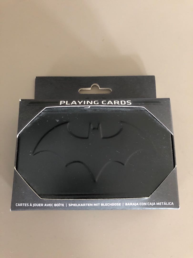 Batman playing cards, Hobbies & Toys, Toys & Games on Carousell