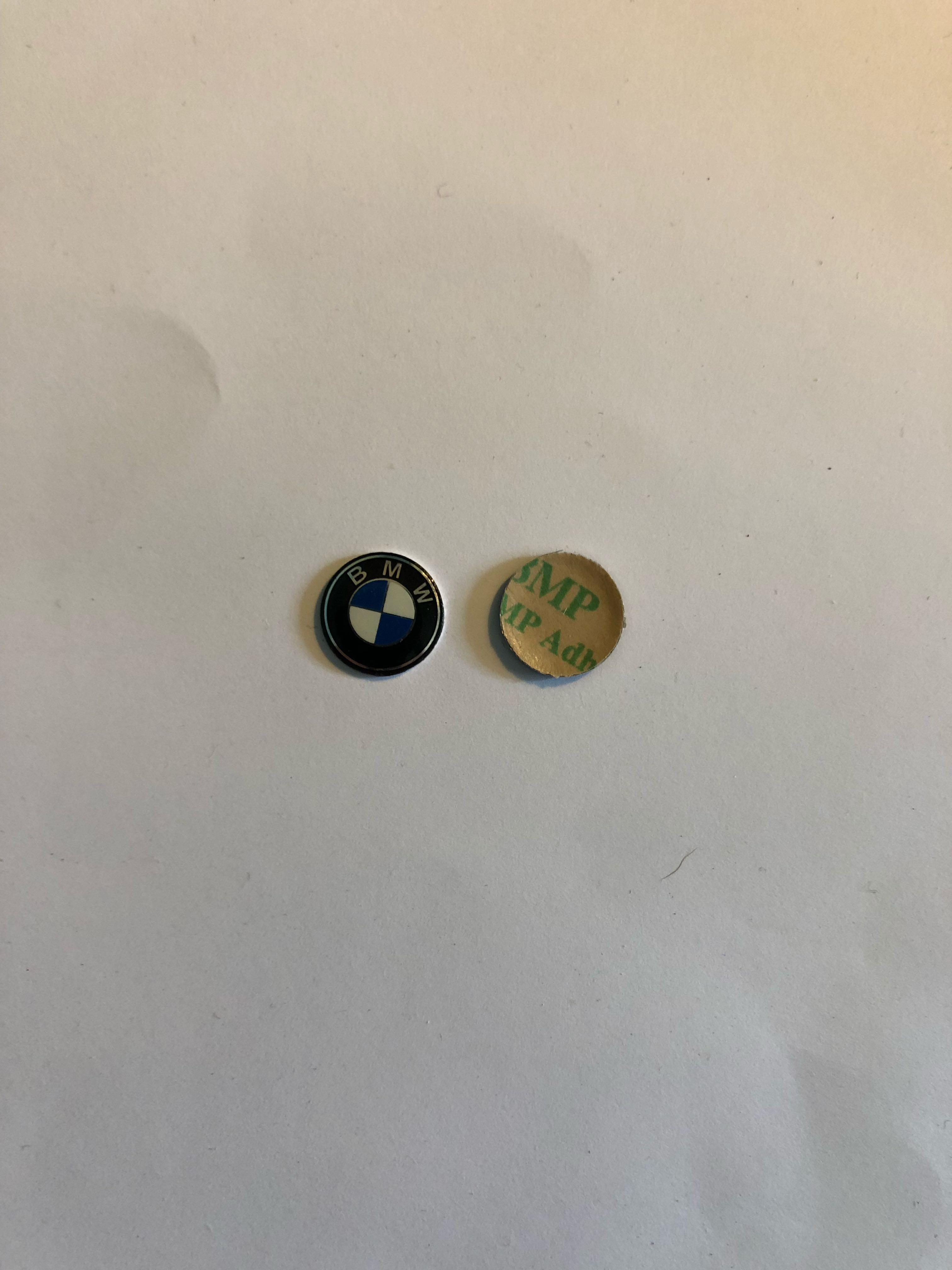 BMW key fob sticker, Car Accessories, Accessories on Carousell