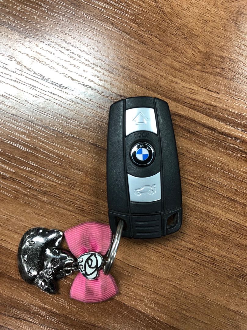 BMW key fob sticker, Car Accessories, Accessories on Carousell
